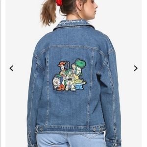 Disney | Jackets & Coats | Pixar Toy Story Jean Jacket With Hidden ...